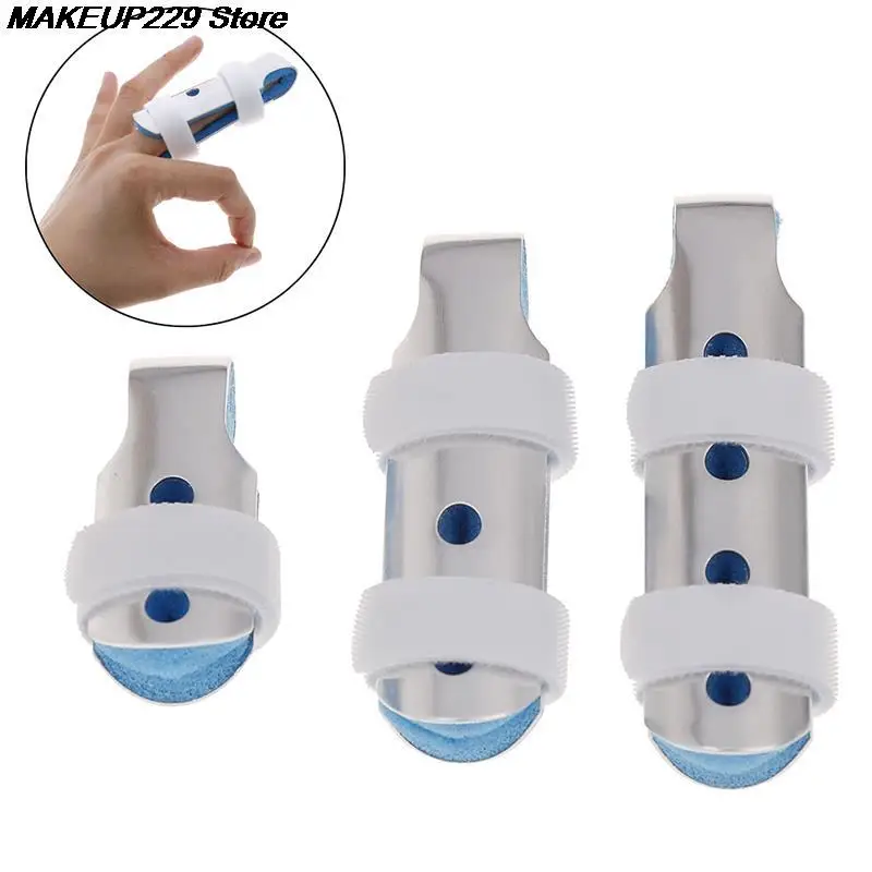 3-Sizes-Finger-Brace-Support-Posture-Corrector-Aluminium-Finger-Hand ...