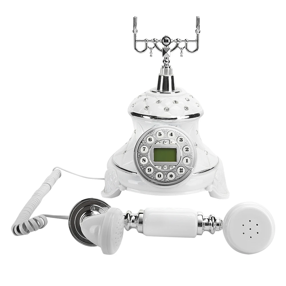 Electronics & Accessories Telephones & Handsets Rhinestone Rotary ...