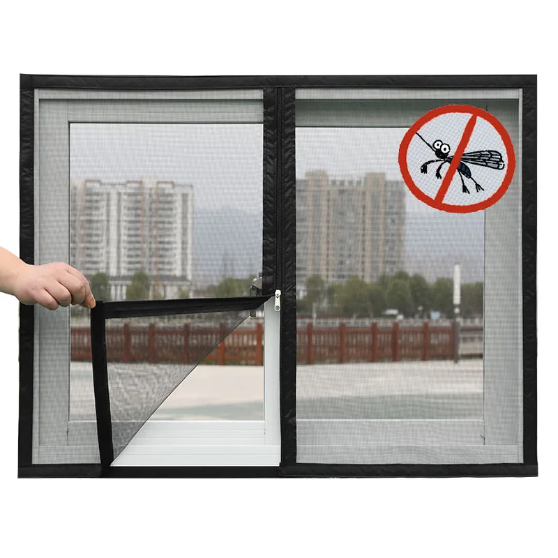 Summer-Insect-Screen-Window-Net-Anti-Cat-Jumping-Mesh-Customizable ...