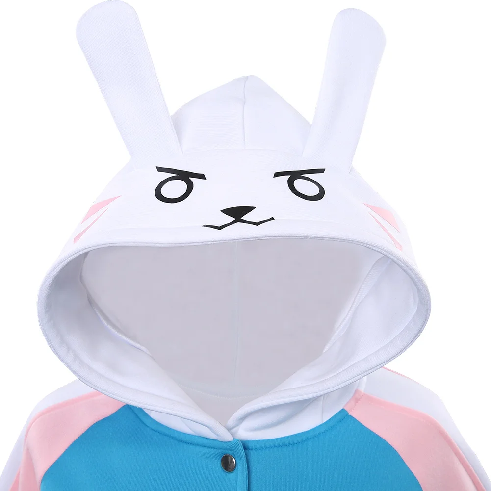 Overwatch Hana Song Cosplay Costume Hoodie - AllCosplay.com