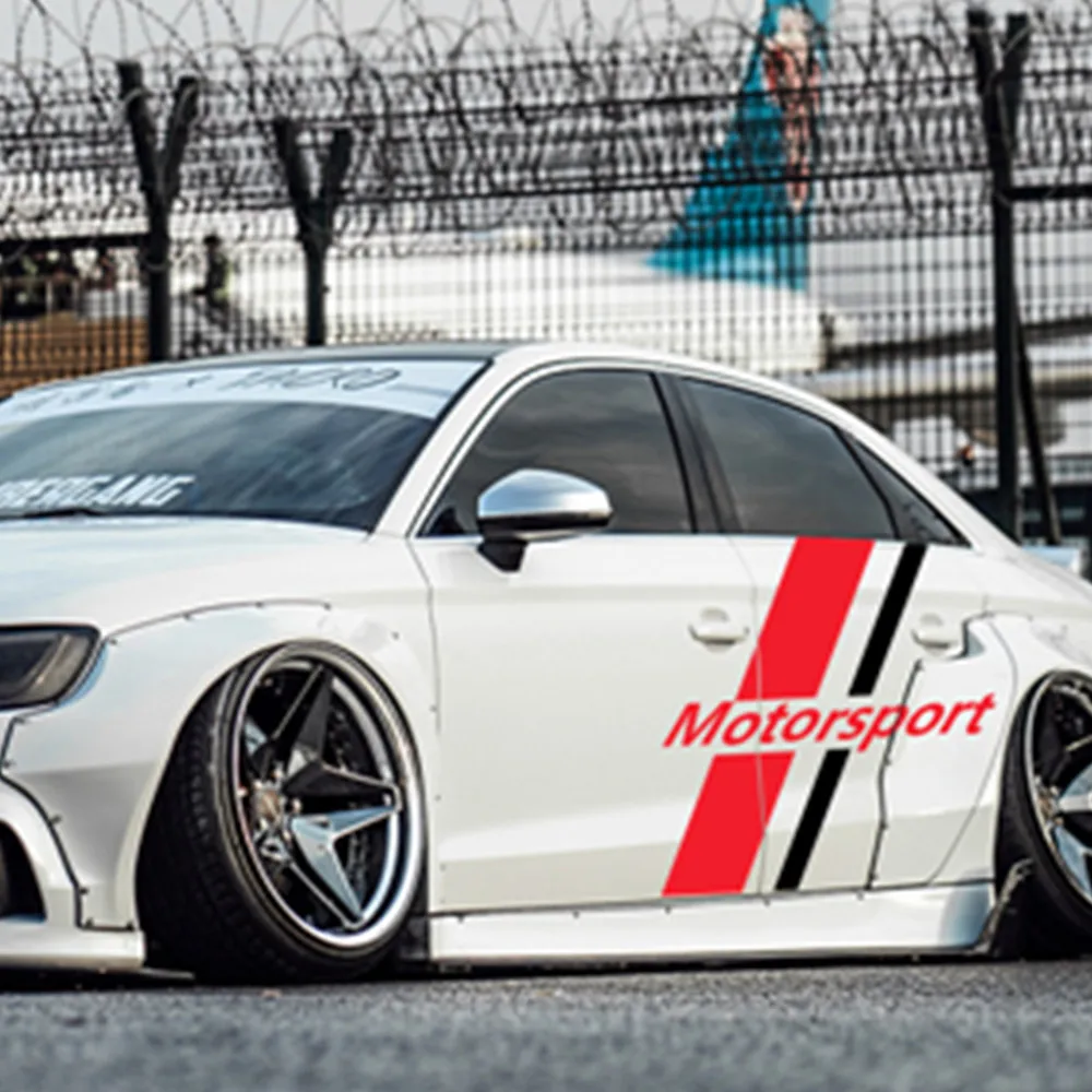 Automobiles Car Diy Decoration Sticker Styling Car Side Stripe Stickers ...