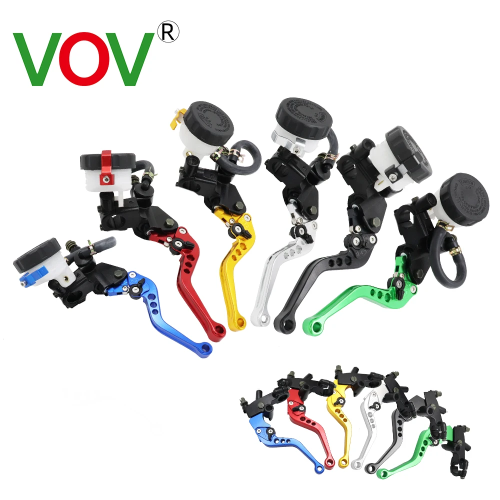 Hydraulic Brakes Motorcycle Brake Lever Master Cylinder Clutch Levers ...