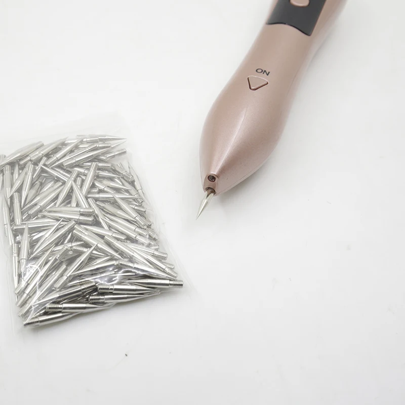 10Pcs Dark Spot Remover Dedicated Needle Skin Mole Wart Tag Tattoo ...