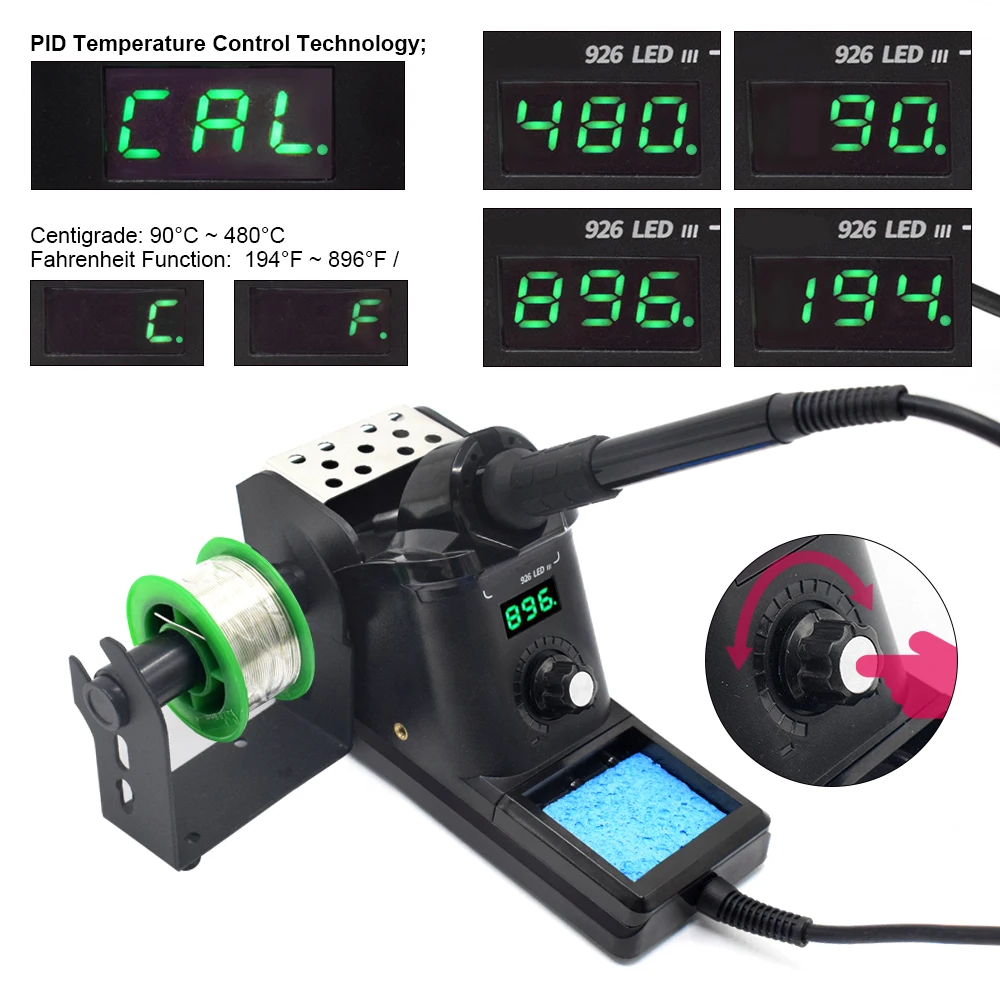 Yihua 926 LED-III Digital Soldering Station Welding Rework, 48% OFF