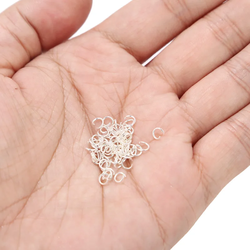 100pcs-Stainless-Steel-Silver-Tone-Jump-Rings-for-Jewelry-Making ...