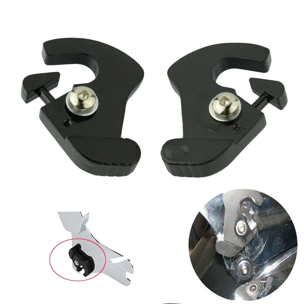 Detachable Rotary Sissy Bar Luggage Rack Docking Latch Clips Kit For ...