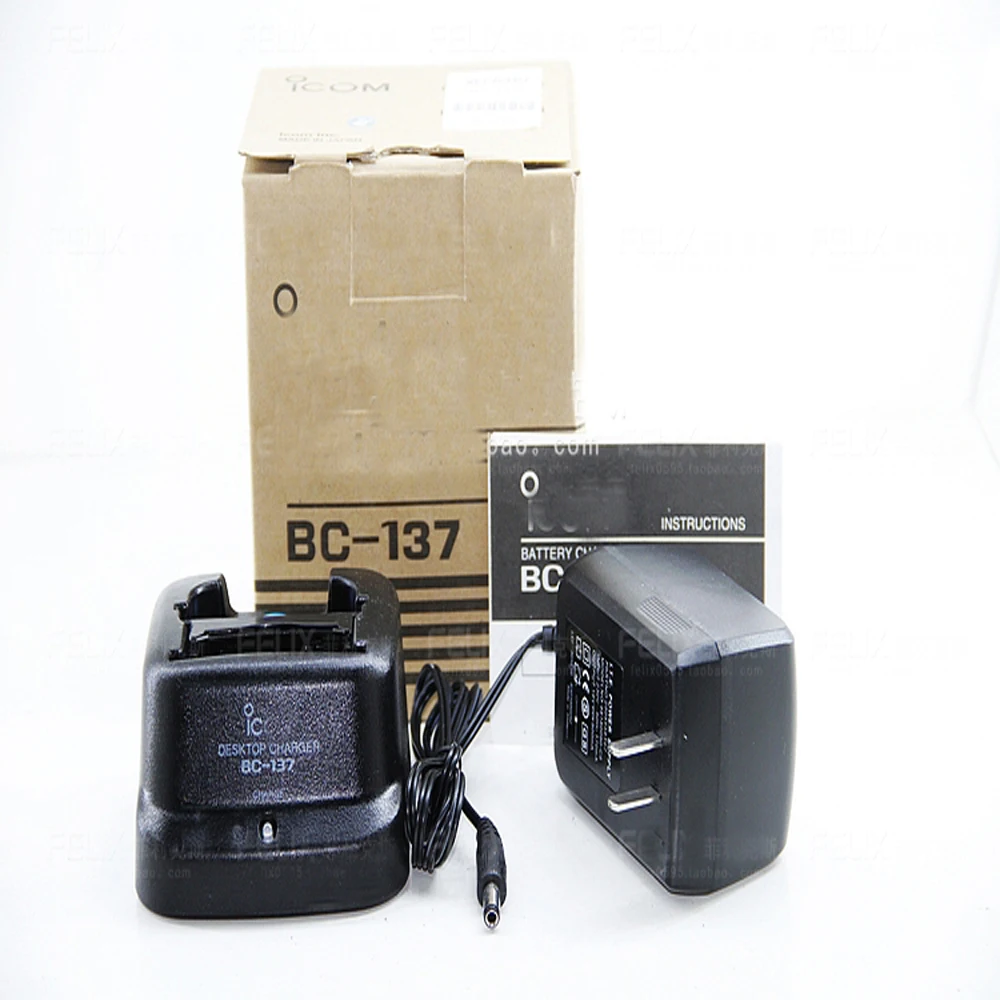 Li ion Battery Dock+Wall Charger BC 137 For ICOM IC V8 IC V82 IC 82 IC ...