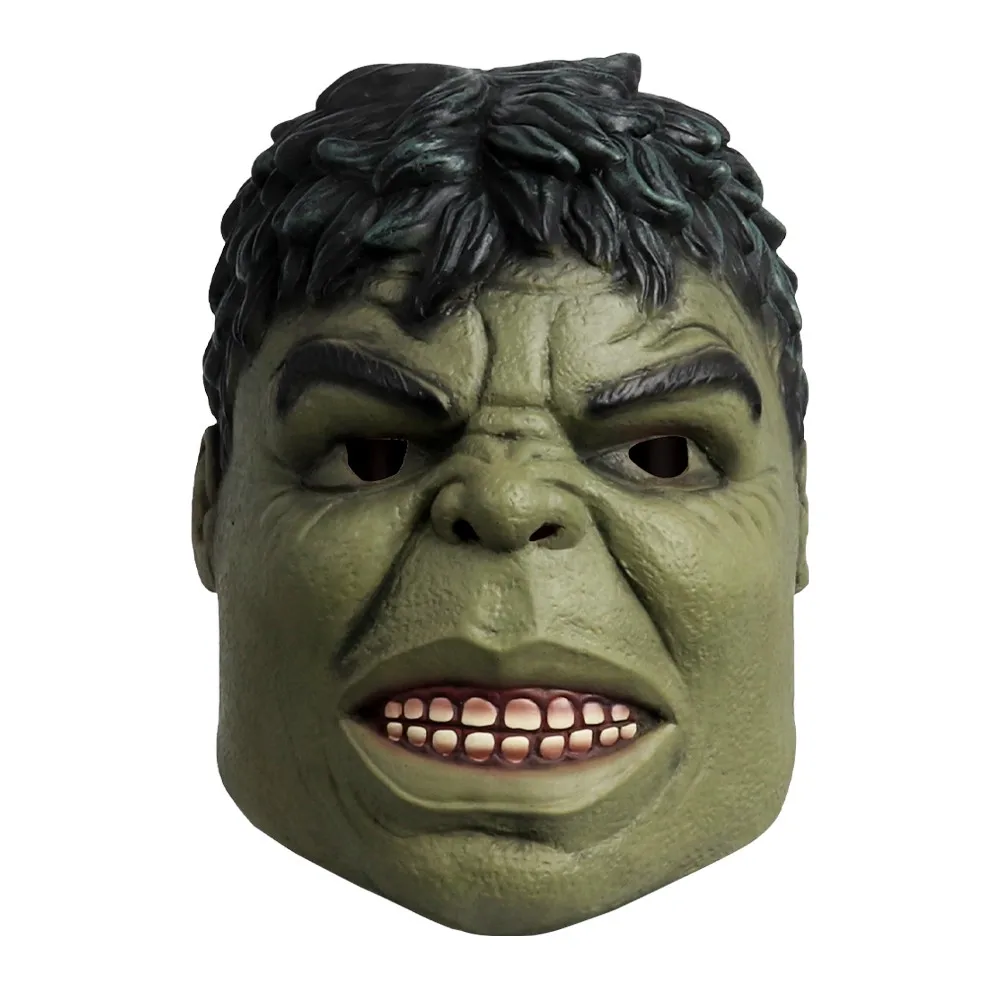 Cartoon Hulk Latex Mask Full Actor's Headgear Carnival Cosplay Costume ...