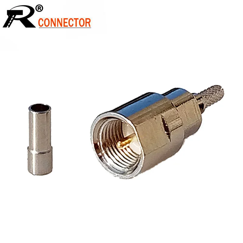 10pcs/lot FME Male Plug Wire Connector FME Male Adapter for Coaxial ...