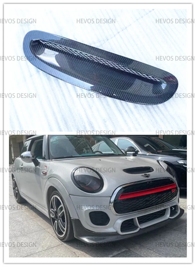 Kit de cuerpo de entrada de aire de capó de fibra de carbono, adecuado ...