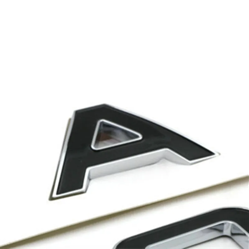 Chrome Edge Red Black Letters Emblem for LAND RANGE ROVER Evoque Velar ...