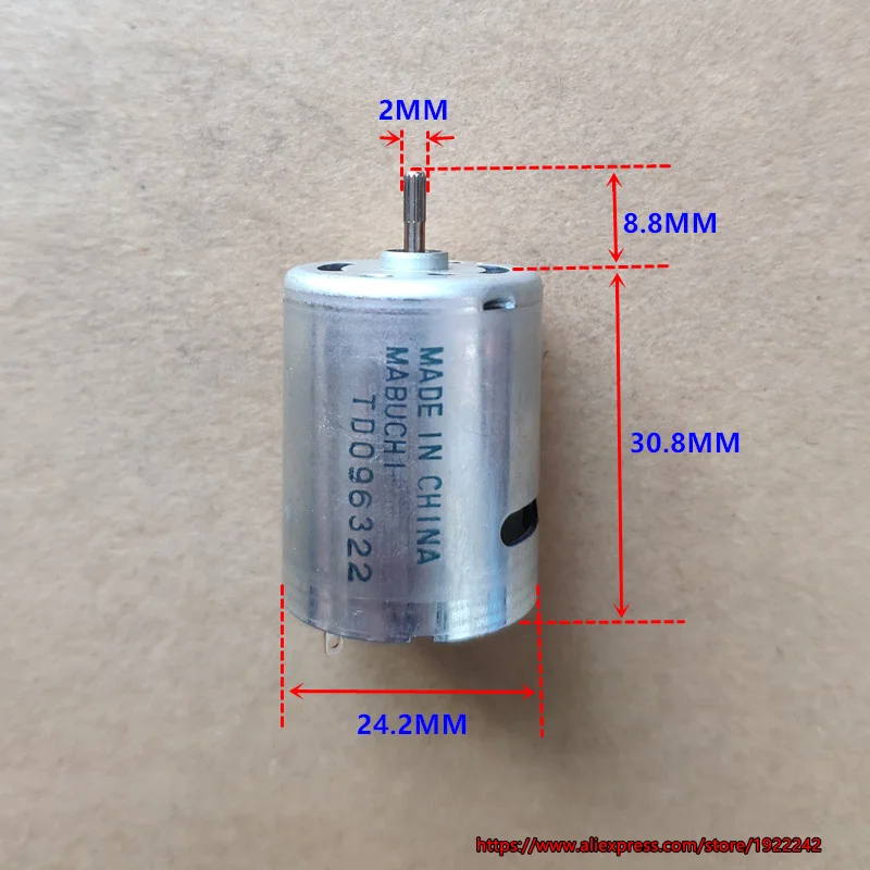 Brand new and original Mabuchi RK 370SD 370 micro DC motor TD096322 6V ...