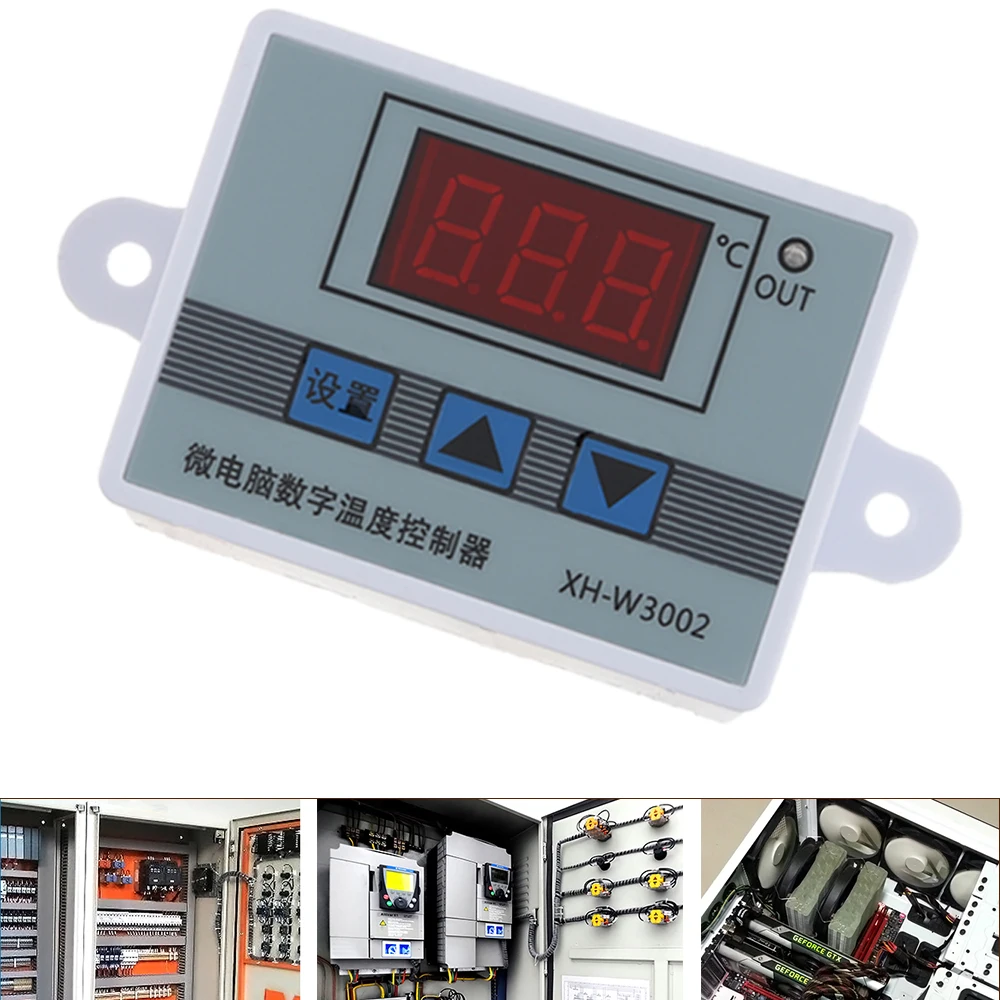 Controlador-de-temperatura-Digital-LED-interruptor-XH-W3002-DC-12V-10A ...