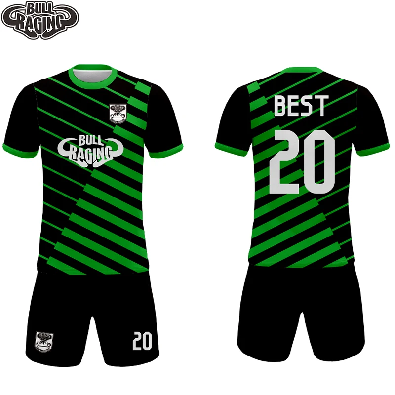 Maillot-de-football-design-vert-et-noir-taille-personnalis-e-5xl ...