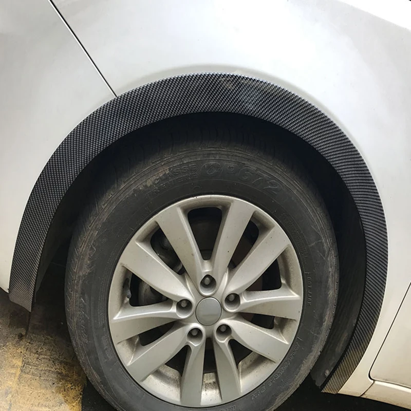 2Pcs-1-5M-Car-Rubber-Wheel-Eyebrow-Strip-Universal-Modified-Auto-Wheel ...