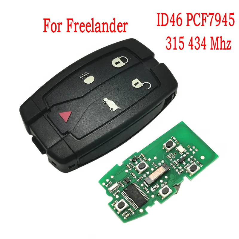 Datong World Car Remote Key 315 433Mhz 46 7945 Chip For Land Rover ...