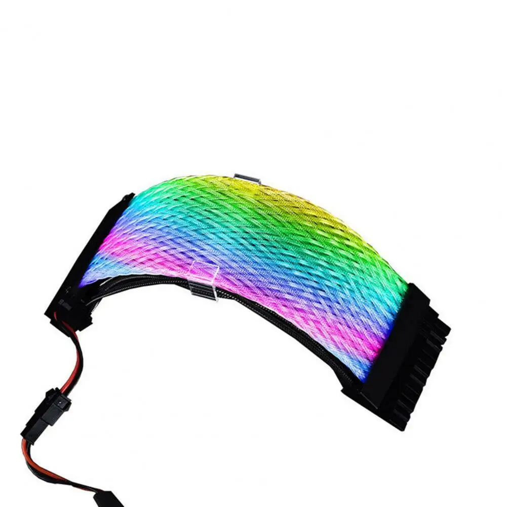 24-Pin-RGB-Aluminum-Alloy-Light-Cord-Network-Extension-Cable-Aura-Sync ...