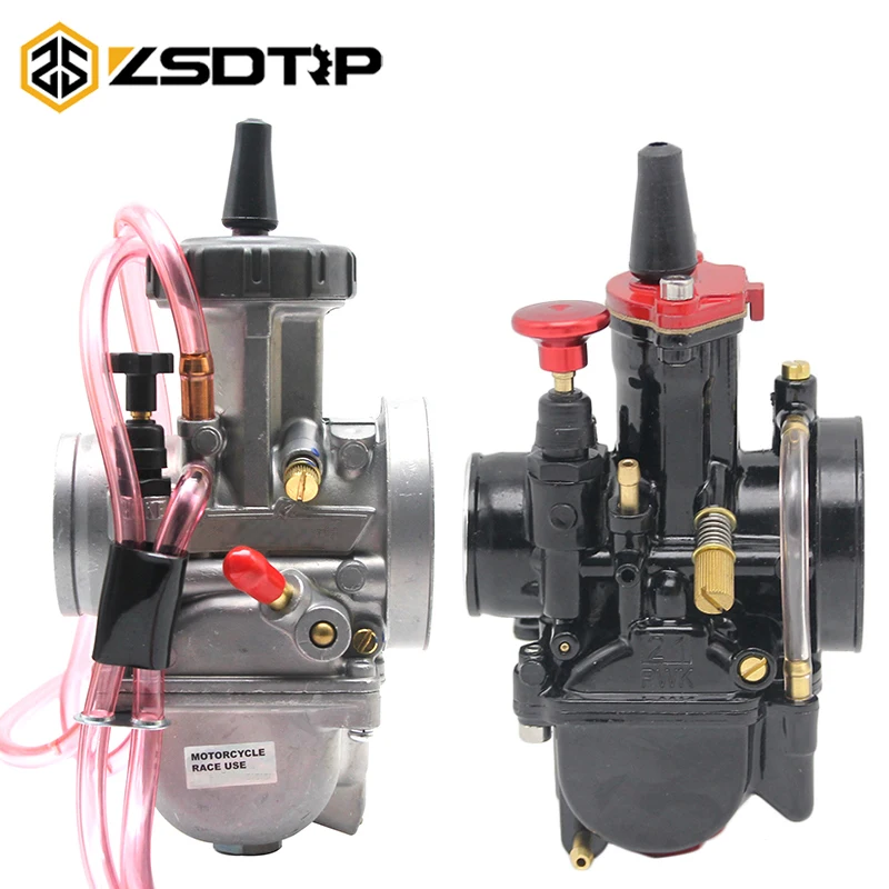 ZSDTRP Universal Big Racing Motorcycle PWK Keihin Carburetor Modify 33 34 35 36 38 40 42mm fit ...