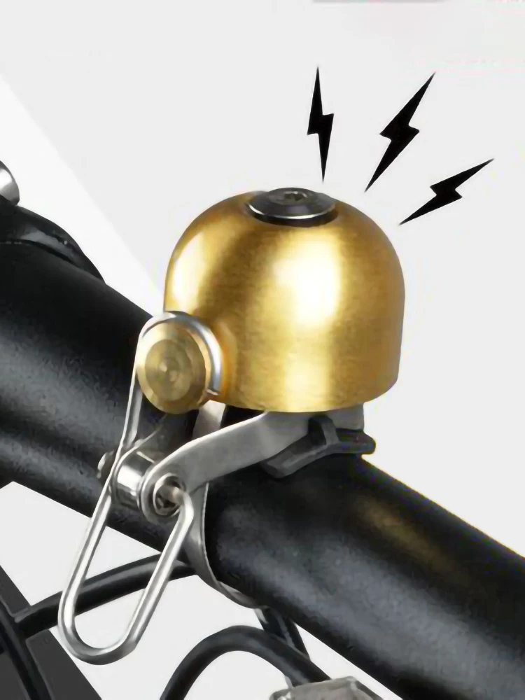 Sonnette - klaxon vélo,Sonnette de vélo classique rétro en acier ...