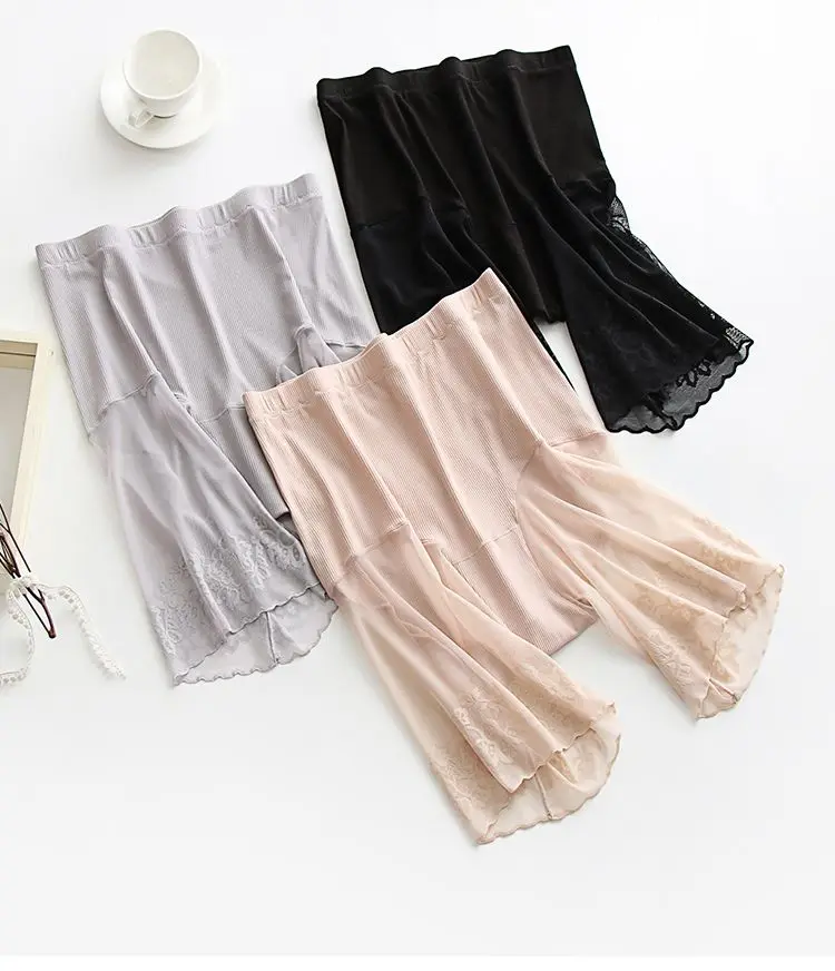 Женские кружевные шорты под юбку | AliExpress
