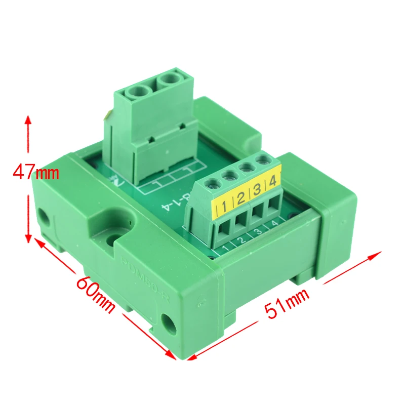 1-to-4-DIN-Rail-Mount-power-supply-distribution-terminal-blocks-Power ...
