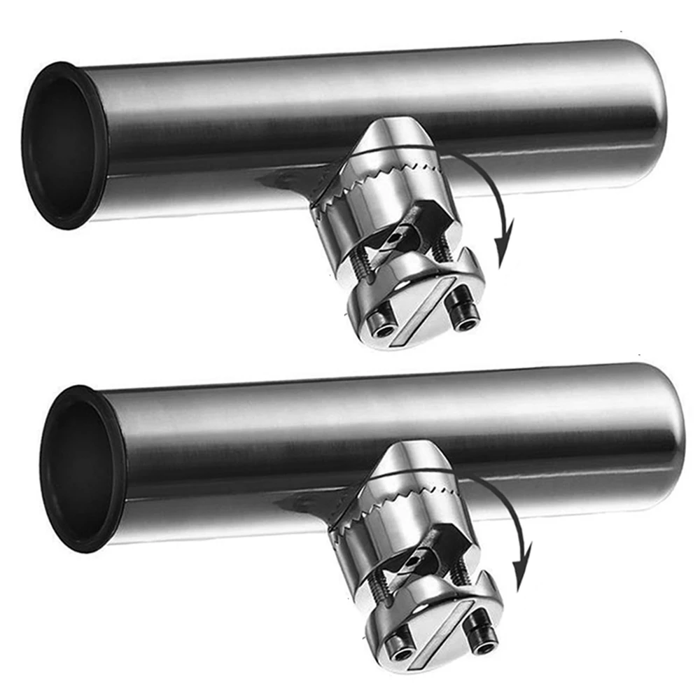 Boat Fishing Rod Holder Stainless Steel Fish Rod Holder With Rail Mount ...