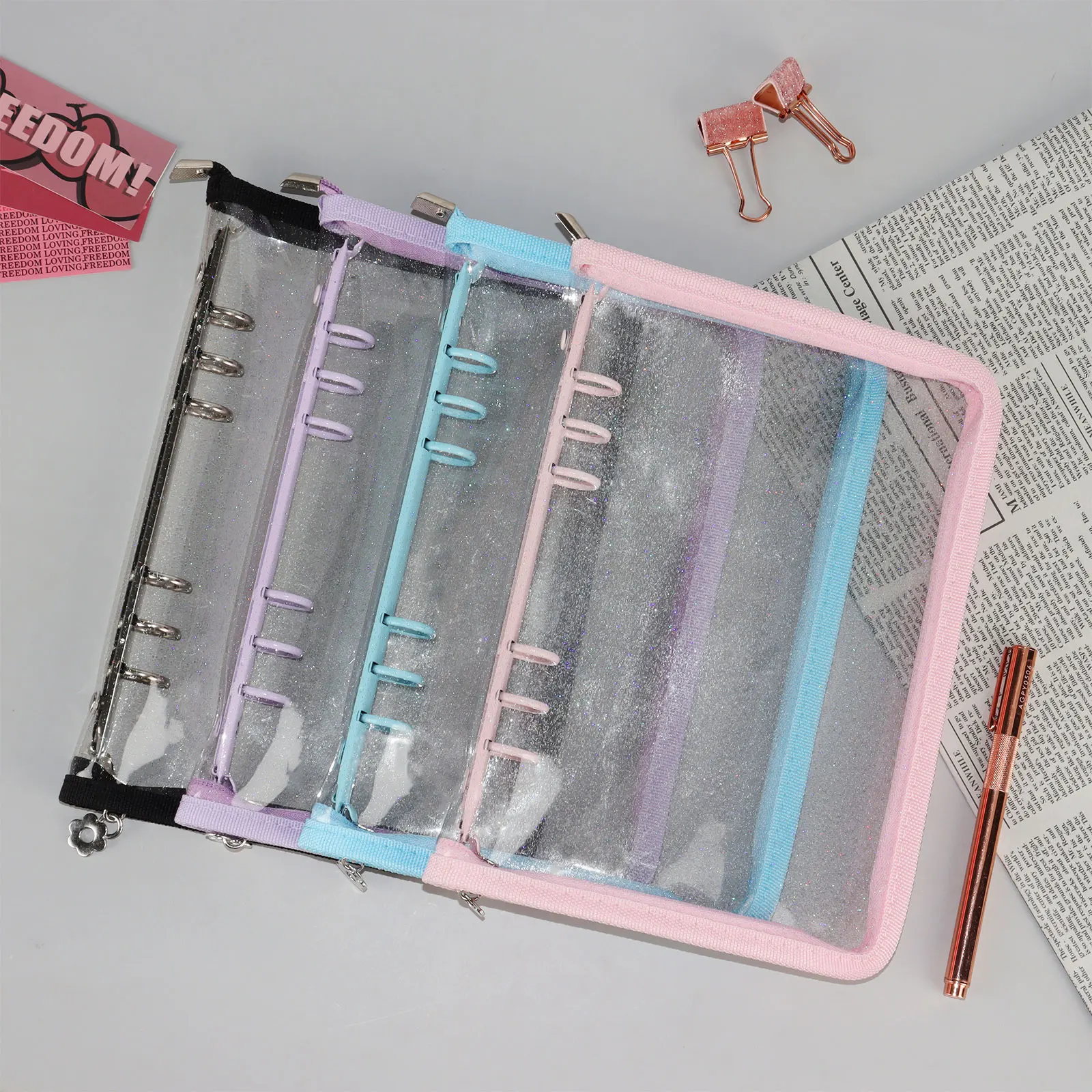 Juicy Couture Zipper Binders