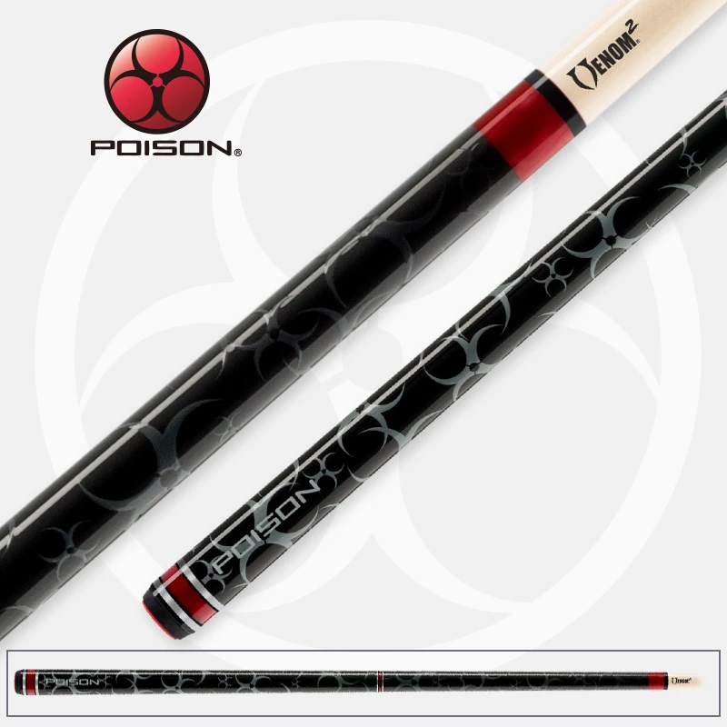 Official Poison Cy3-2 Billiard Pool Cue Venom2 Shaft 12.75mm Tip ...