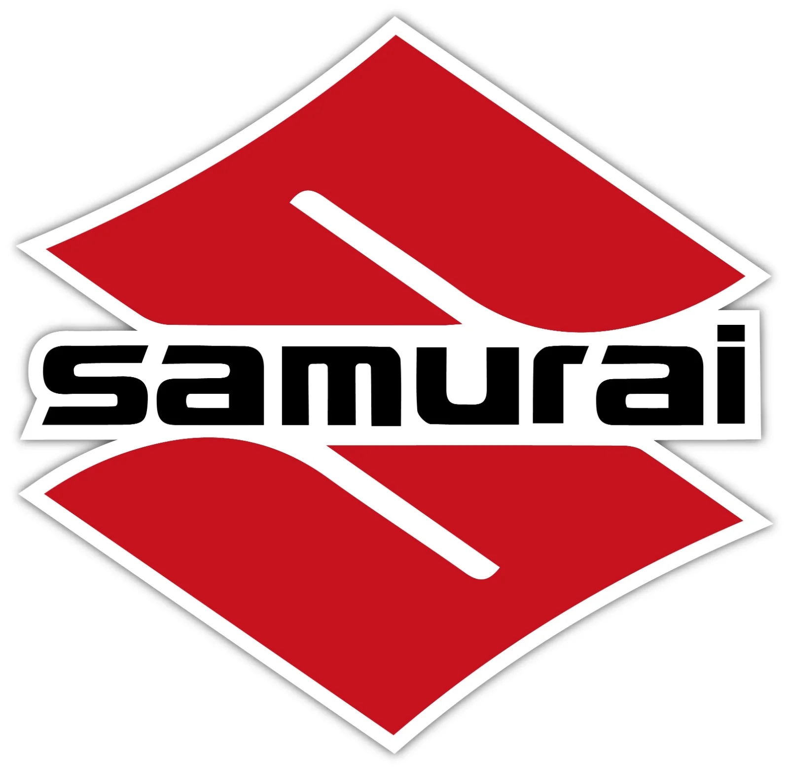 For-Suzuki-Samurai-Retro-Vintage-Logo-Vinyl-Sticker-Decal-Cornhole-Car ...