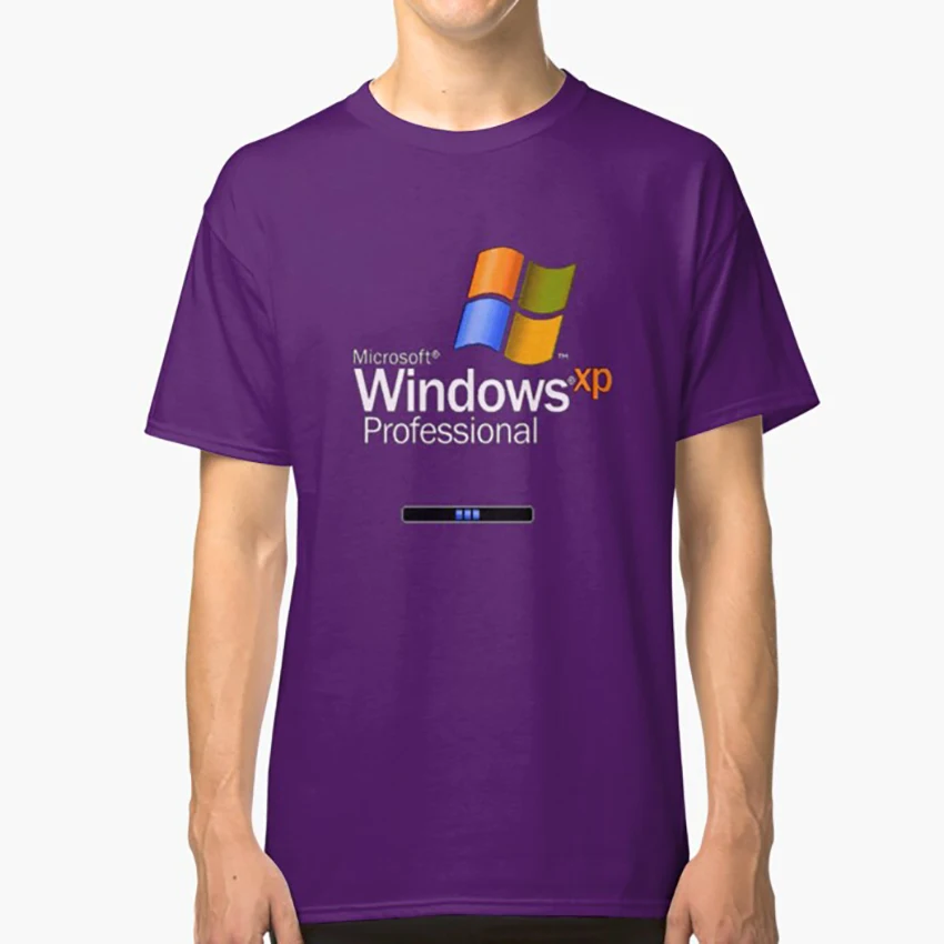 Windows Xp Shirt Funny Wo Ed Cool Style Brand Male Quality - AliExpress