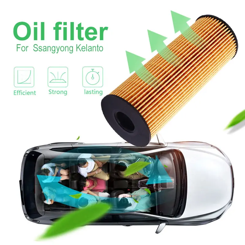 Filtro de aceite para coche Ssangyong Rexton Kyron Stavic Actyon ...