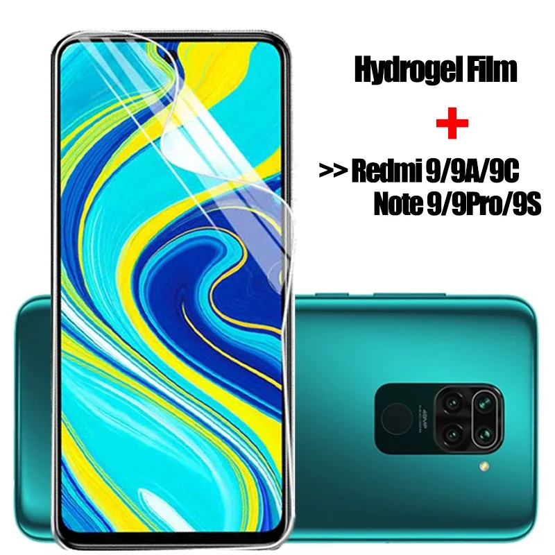 hydrogel-film-for-redmi-note-9pro-soft-redmi9-9c-note-9-pro-screen ...