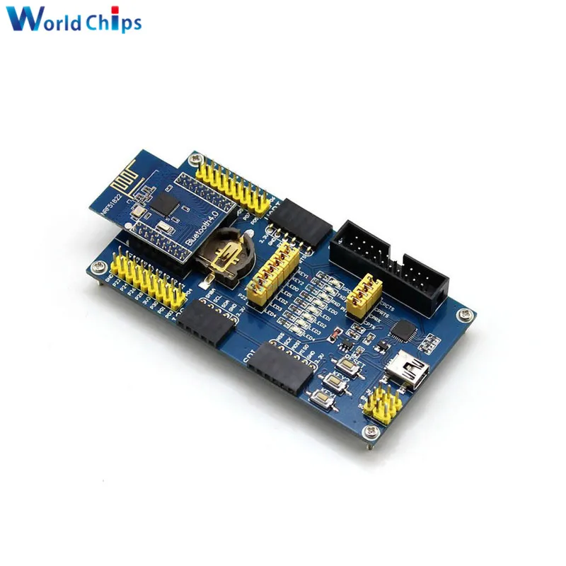 Nrf51822 Ble4.0 Bluetooth 4.0 Evaluation Board Programmer Development Board Mini Usb Interface ...