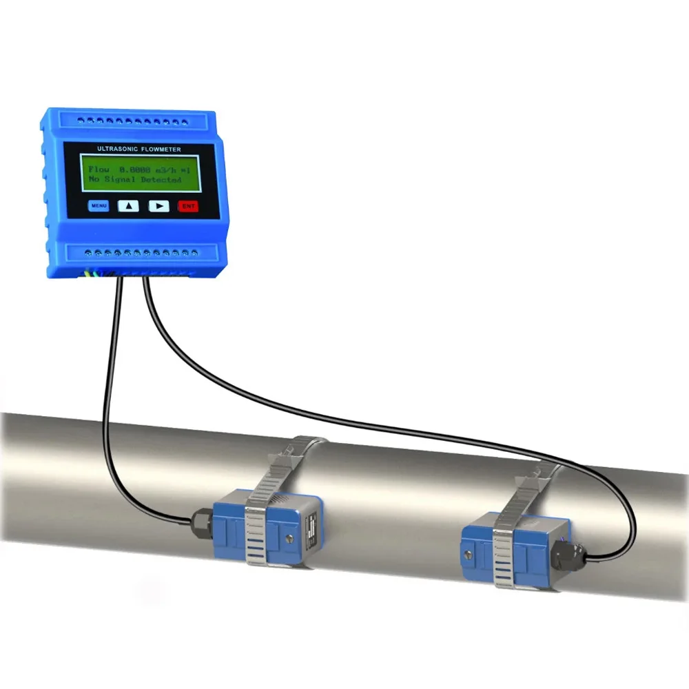 TUF-2000M Ultrasonic Water Flow Meter TS-2/TM-1/TL-1 Transducer Module ...