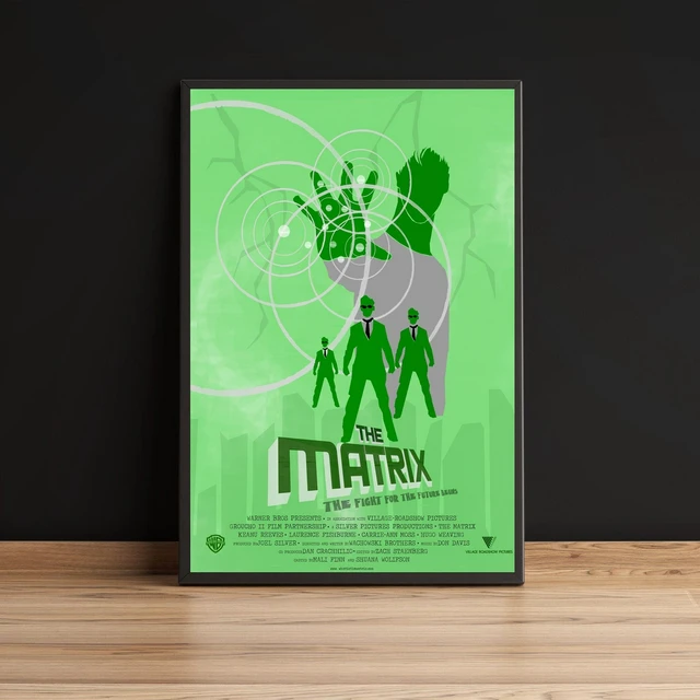 The Matrix Minimalist Poster