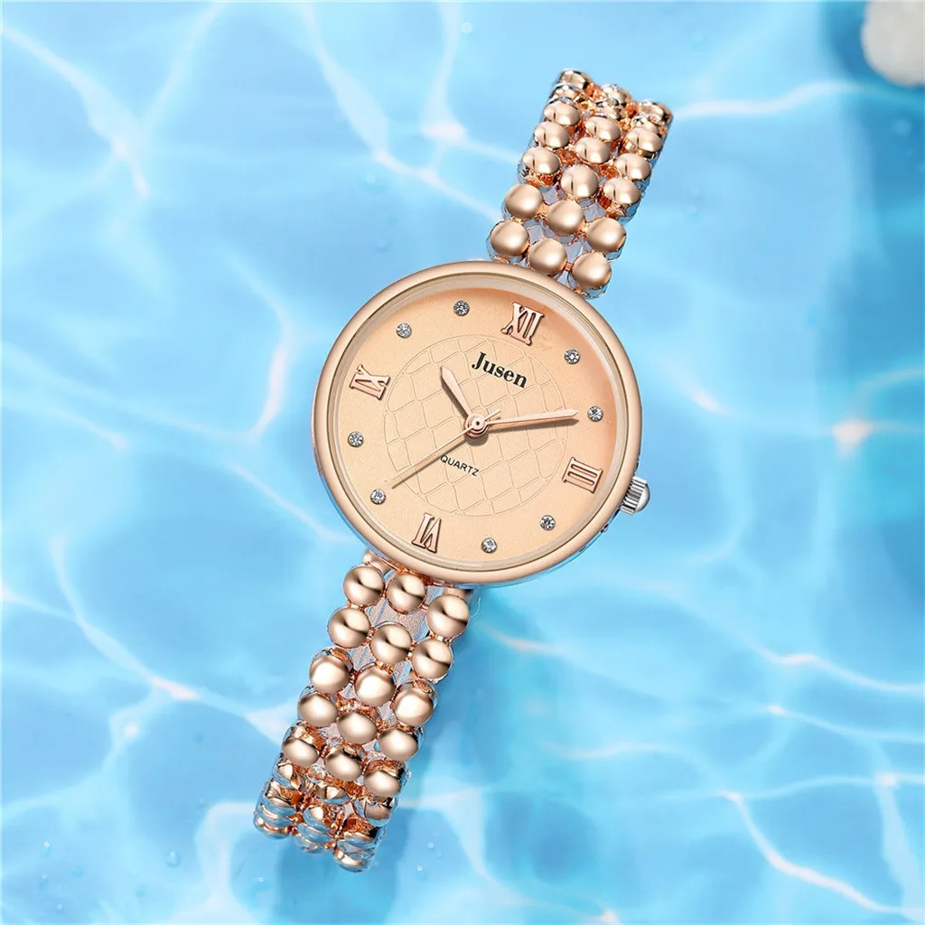 Women's Casual Bracelet Watch Quartz Mesh Belt Band Fashion Wrist ...