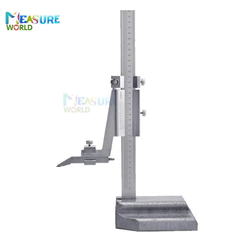Height Vernier Calipers 0-300mm Aluminum Alloy Height Gauge With Stand Measure Ruler Tools 0 ...