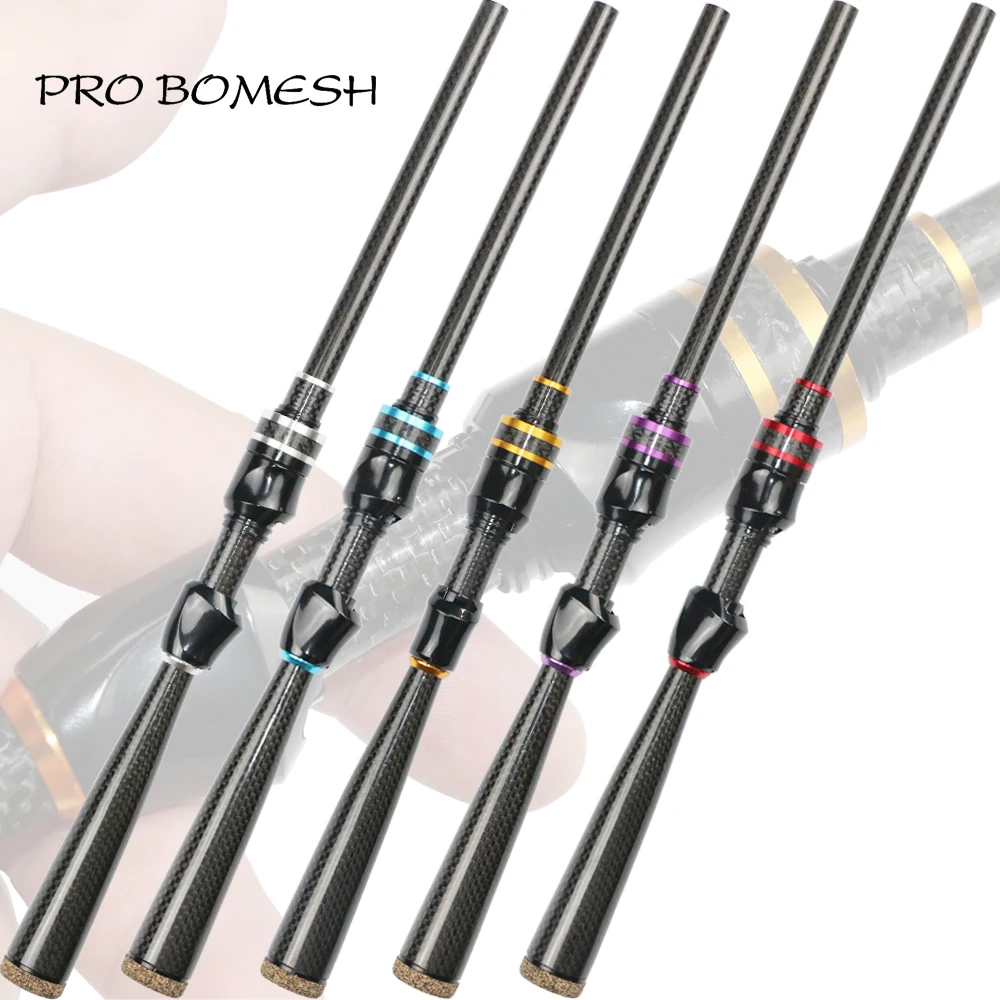 PROBOMESH Taper 3K Twill Carbon Tube Grip Butt Section Spinning Trout ...