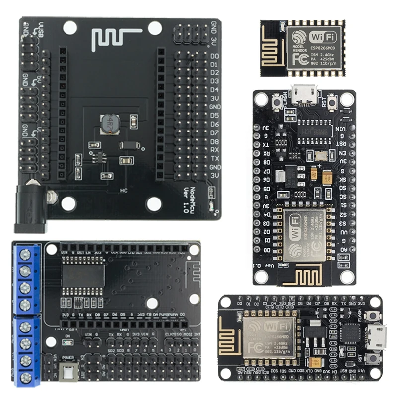 Generic Esp8266 Esp32 Cp2102 Ch340 Nodemcu V3 V2 D1 Mini Lua Wireless Wifi Module Connector ...