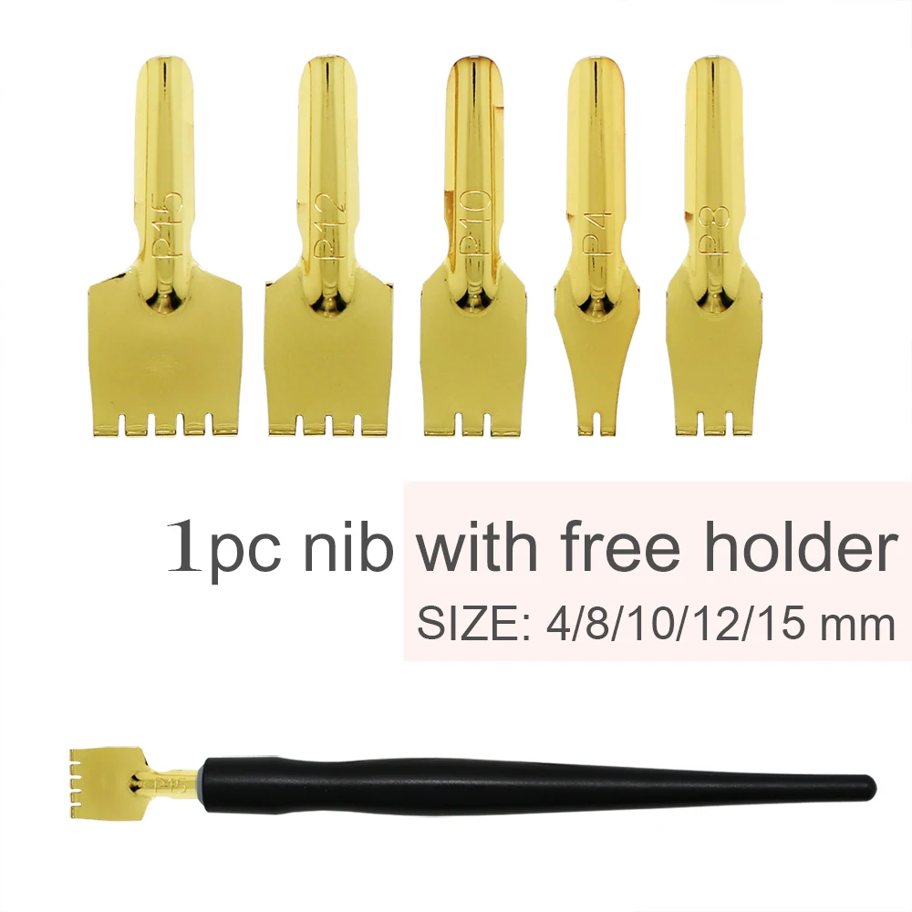 FEATTY high quality parallel art nib Flat English Tibetan Arabic ...