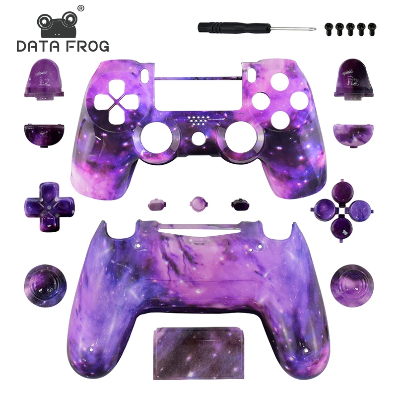 Data-Frog-Replacement-shell-and-buttons-mod-kit-For-jds-040-PS4-Slim ...