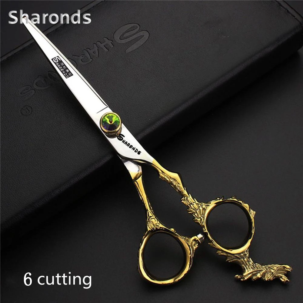 Sharonds Professional 6 inch Japan Hair Cutting Scissors Barber Makas ...