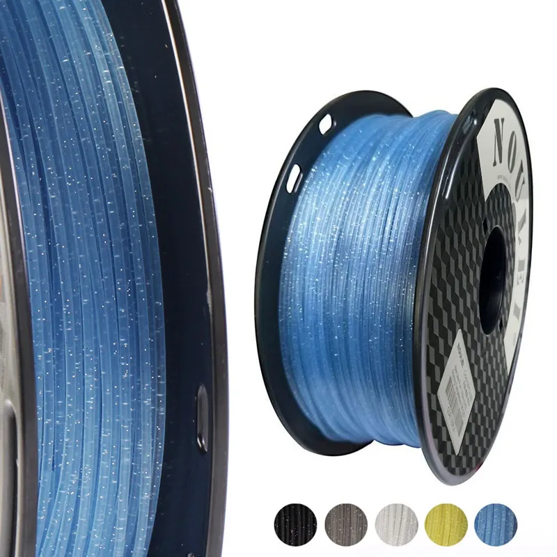 Crystal 3D Printer Filament 1.75 mm PLA 1kg Shining 3D Printing ...