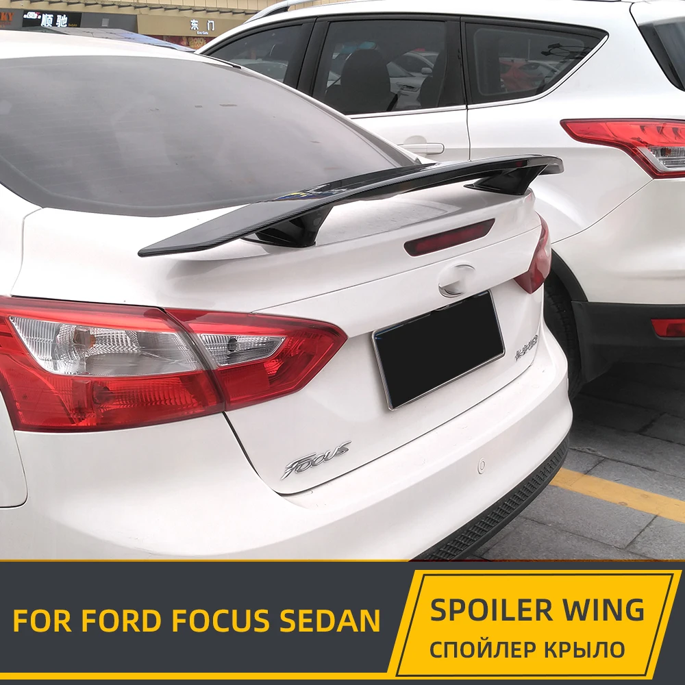 Universal Spoiler Wing For Ford Focus MK3 MK4 ST Line Sedan GT Sport ...