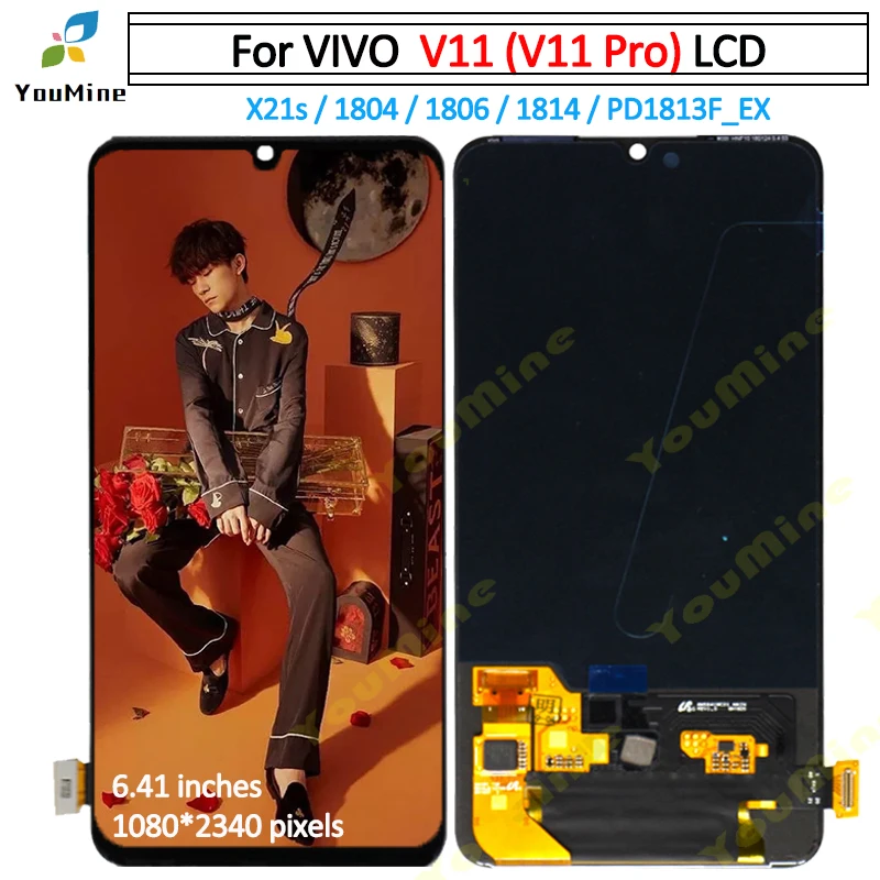 SUPER AMOLED LCD For Vivo V11 Pro LCD display with touch screen For ...