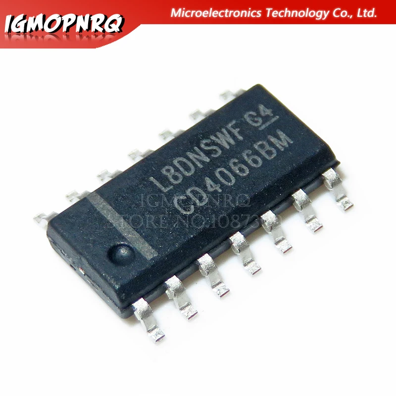 50pcs CD4066BM CD4066 HEF4066BT HEF4066 SOP 14 스위치 ICs 쿼드 새로운 오리지널 ...