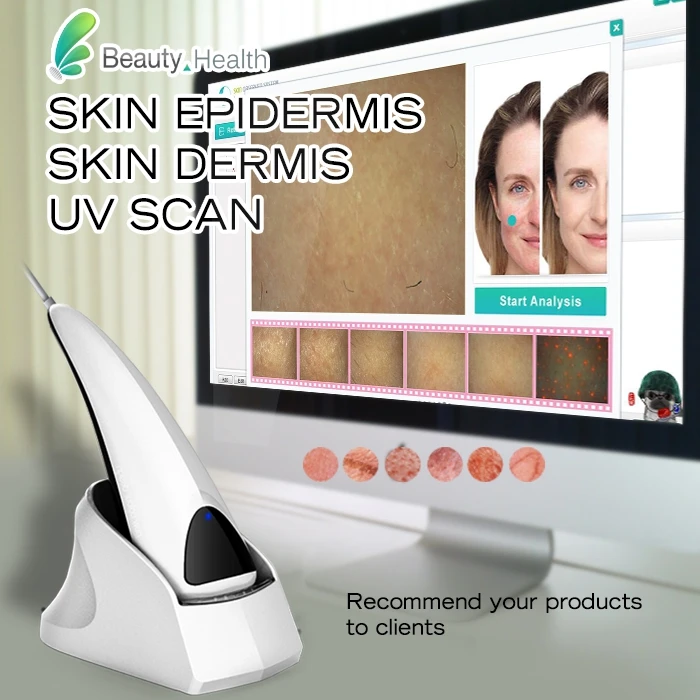 Intelligent Skin Analysis Pen Professional Facial Skin Detector ...