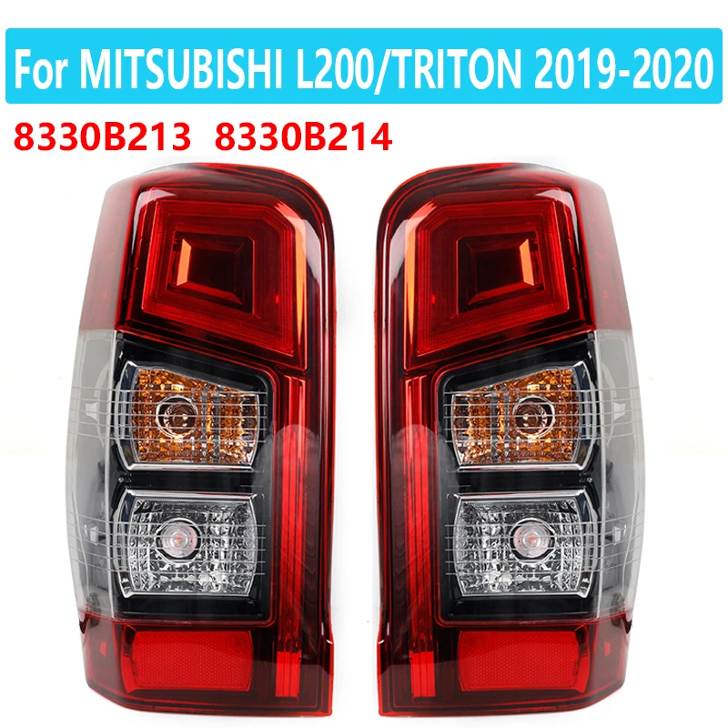 Left-Right-For-Mitsubishi-L200-Triton-2019-2020-Tail-Light-Side-Rear ...