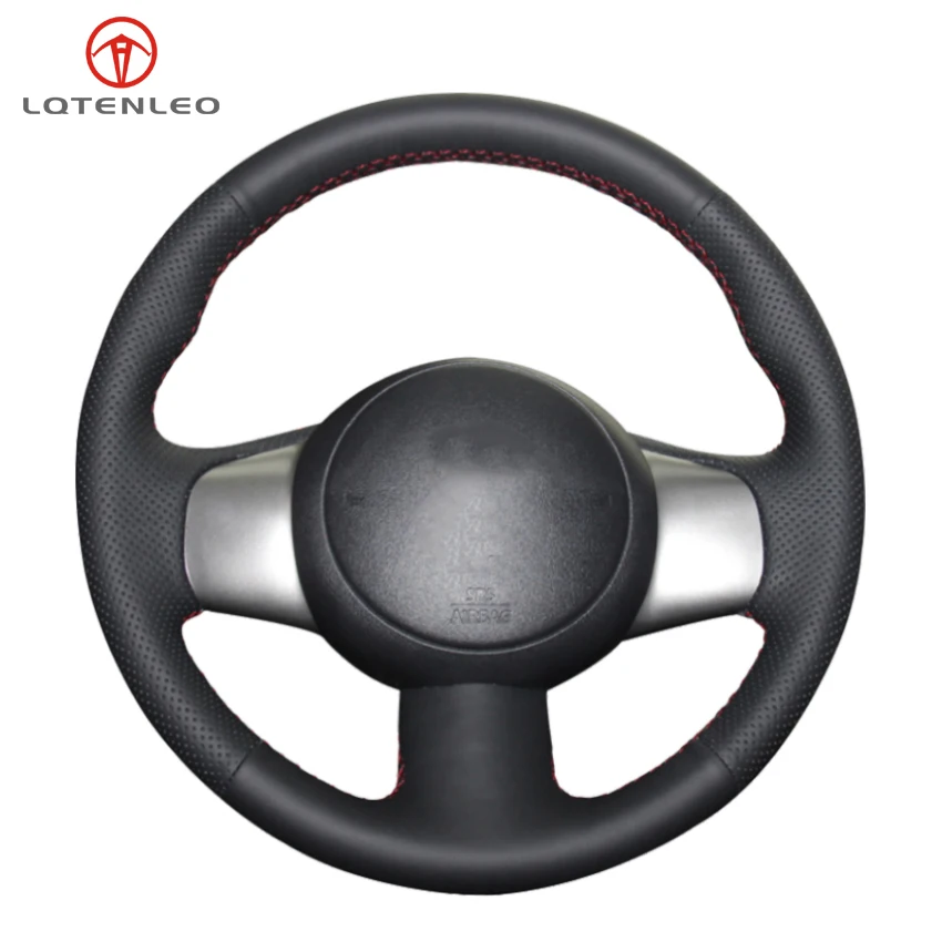 Cobertura para volante de autos, em couro artificial, para nissan march ...