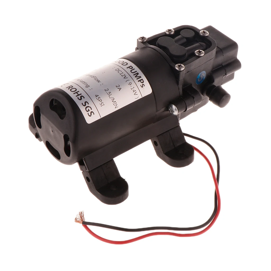 DC12V /24V Water Pump Self Priming Pump High Pressure Electric ...